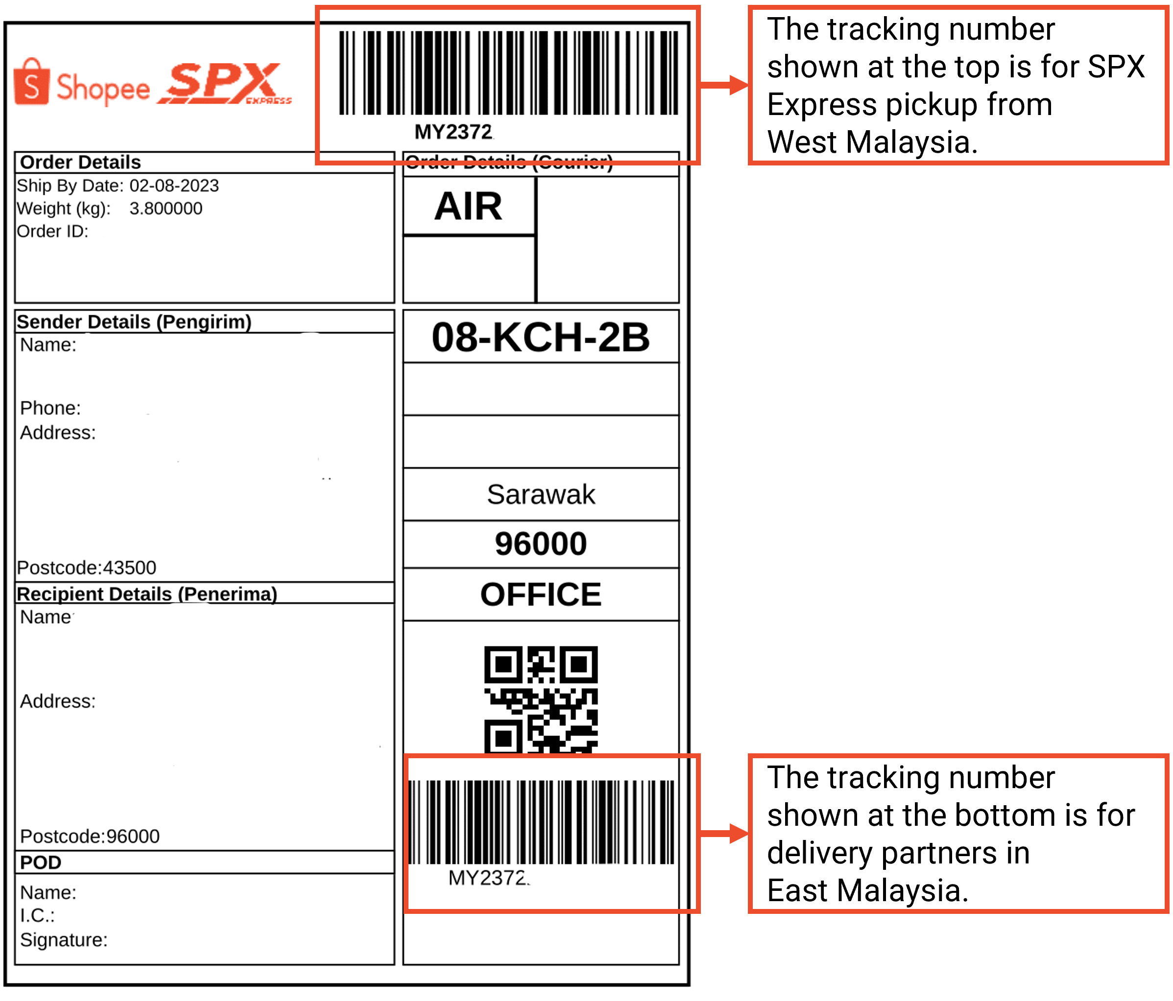 Introduction to SPX Express Air Shipping (East Malaysia) | Shopee MY ...