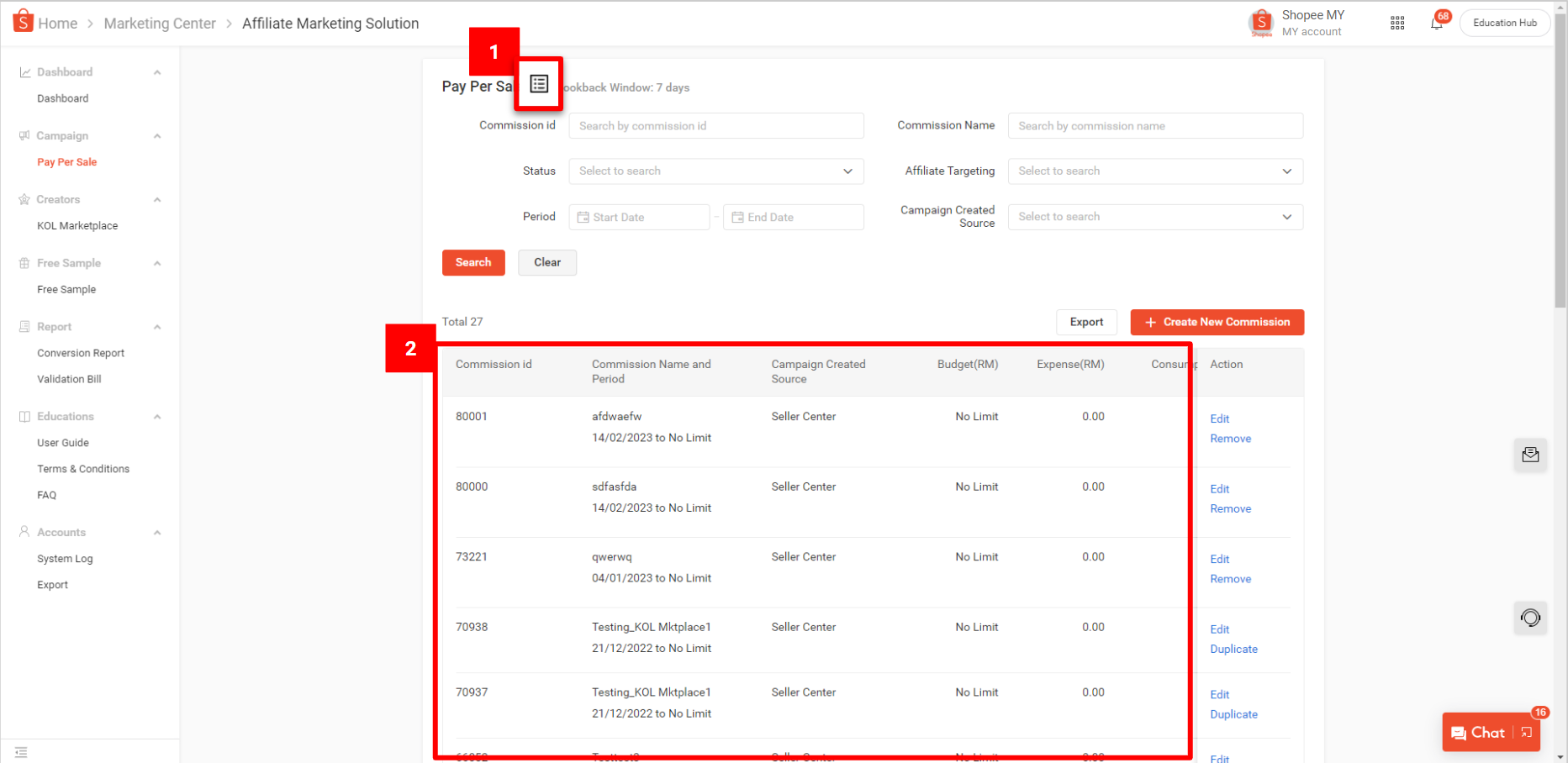 Key Features of Affiliate Marketing Solution (AMS) on Seller Centre ...