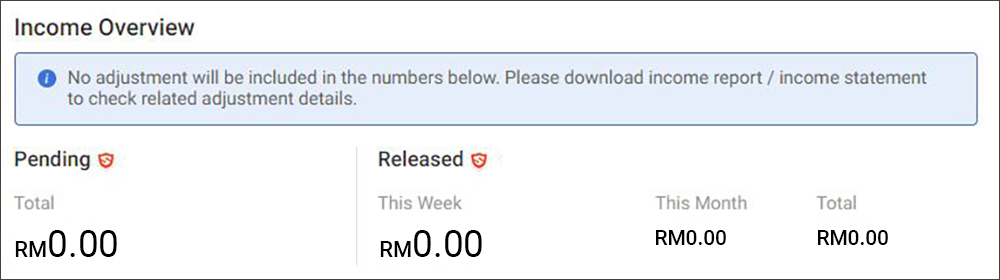 Using Income Overview | MY Seller Education [Shopee]